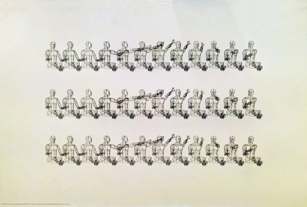 Human Figure by Boeing computer graphics 1967/68 - Posters60s.com