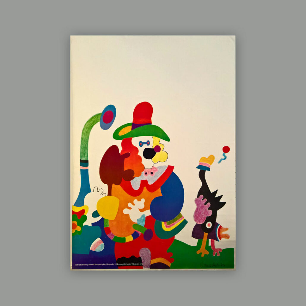 Donovan (Sunshine Superman) 1967 by Martin Sharp - Posters60s.com